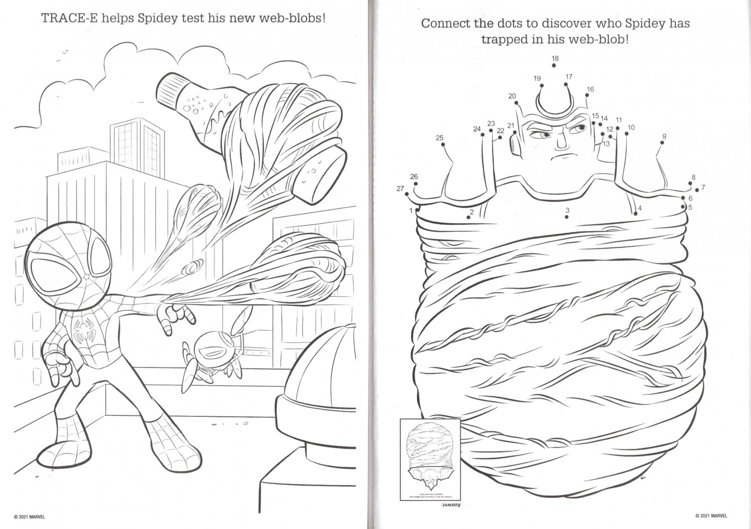 Marvel Spidey and Amazing Friends - Jumbo Coloring & Activity Book ...