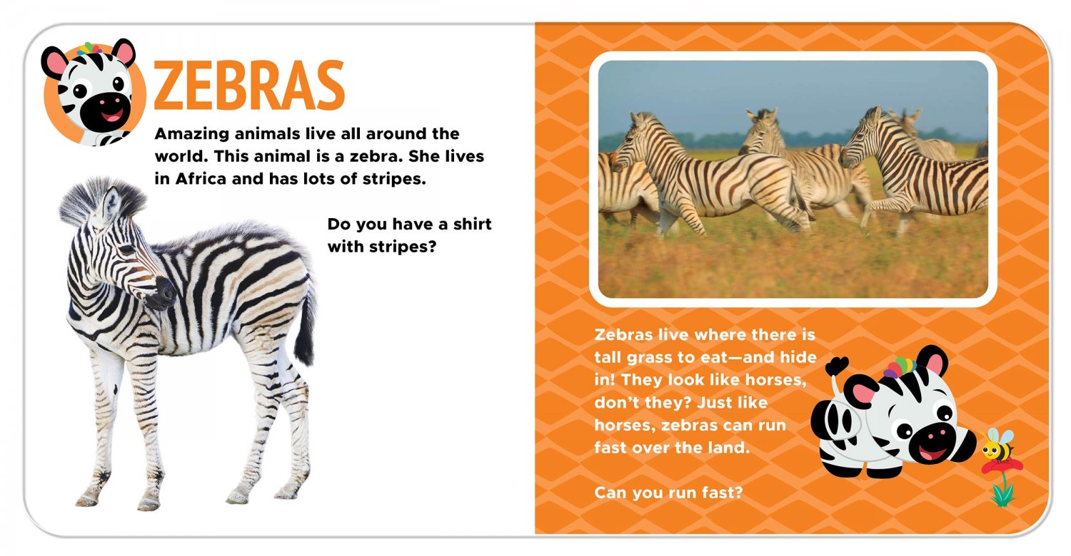 Baby Einstein Animals of the World-Video Fun Board Book with Sound ...