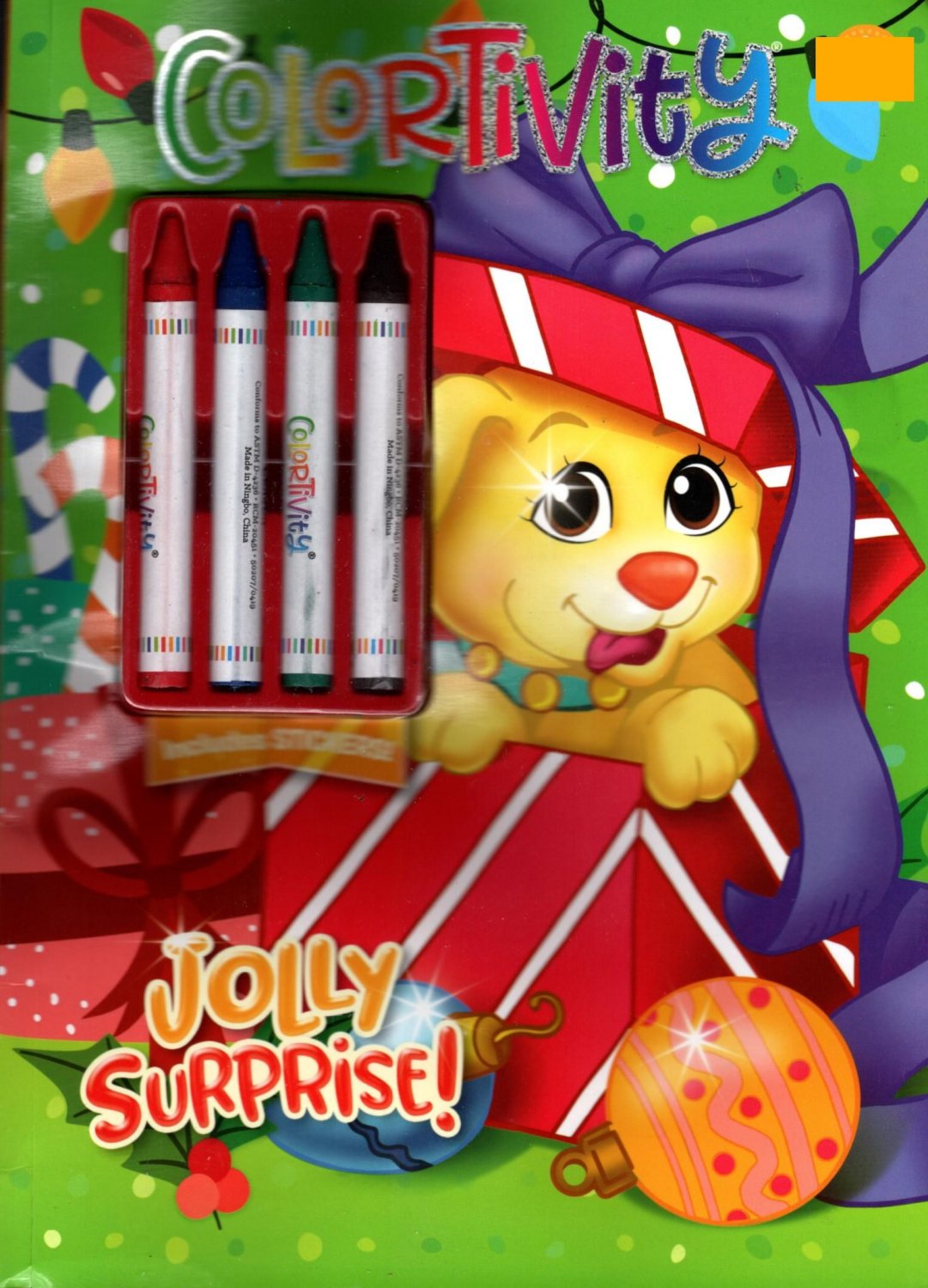Colortivity - Christmas Holiday - Coloring and Activity Book ~ Jolly ...