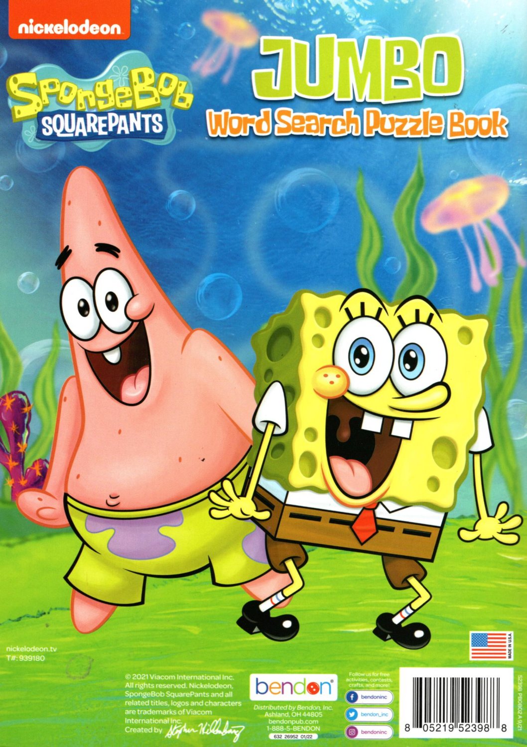 Nickelodeon SpongeBob Squarepants - Activity Book Word Search