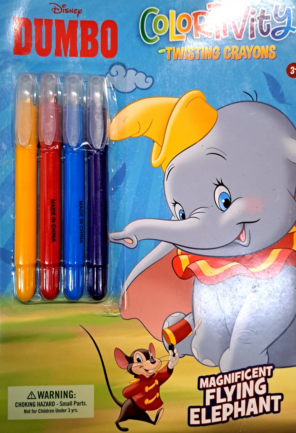Colortivity Disney Dumbo - Coloring and Activity Book ~ Magnificent ...