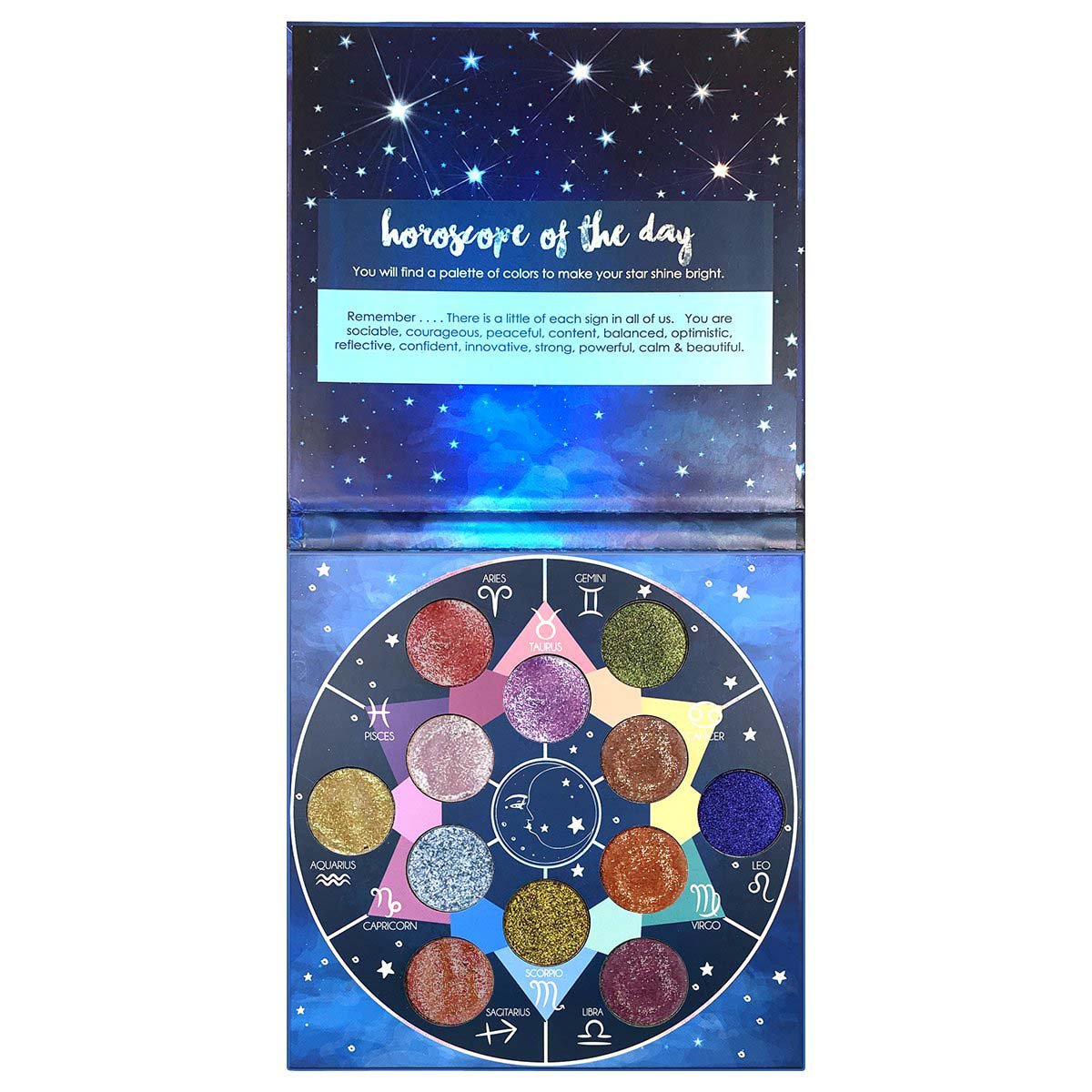 ASTROLOGY CELESTIAL COLOR PALETTE holographic, reflective and intensely ...