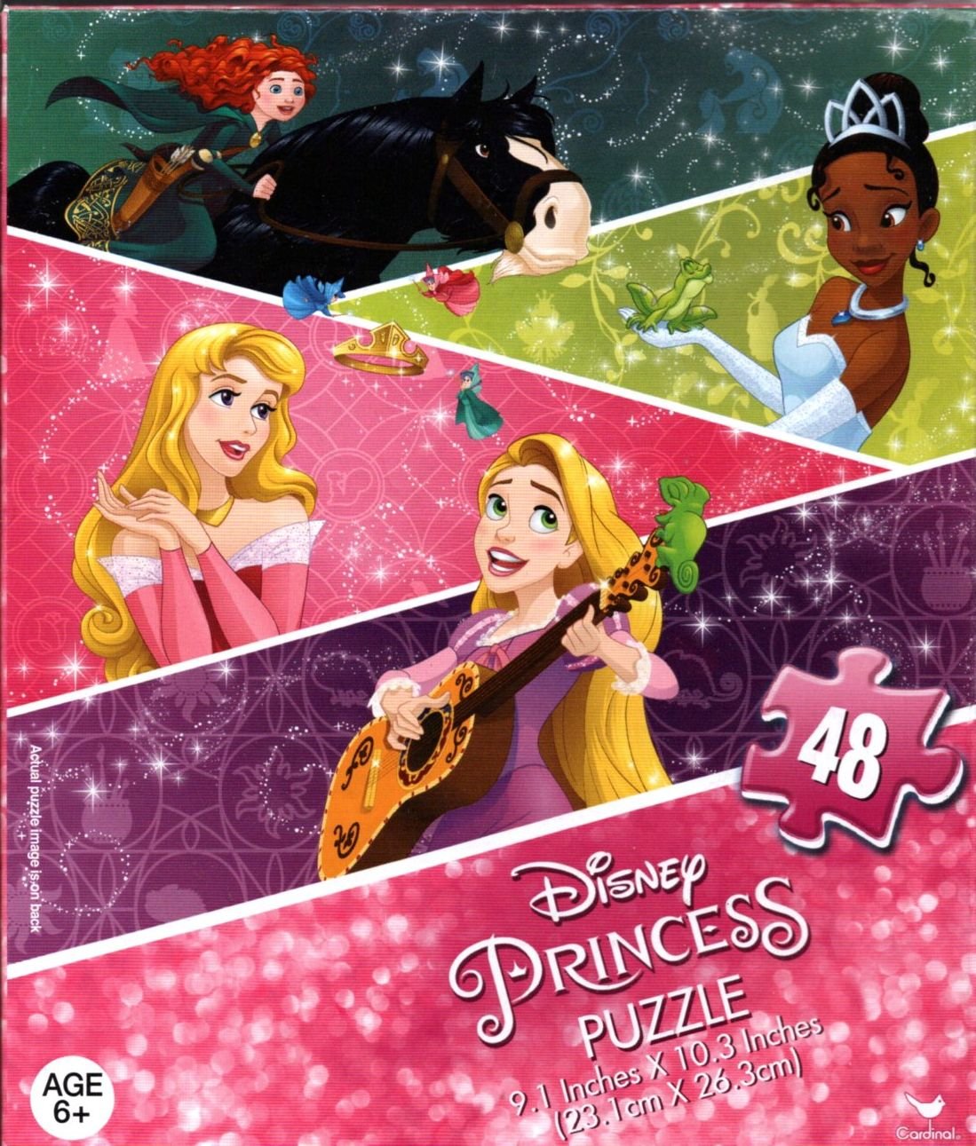 Disney Princess - 48 Pieces Jigsaw Puzzle Set of 3