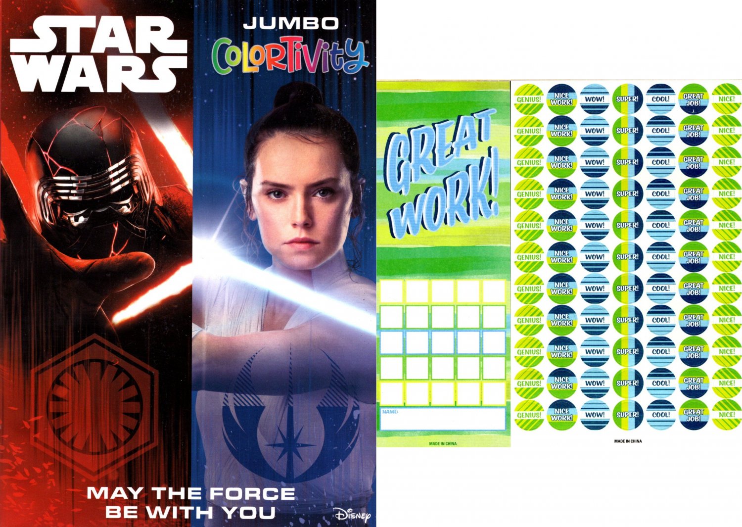 Star Wars - May The Force be With You - Coloring & Activity Book ...