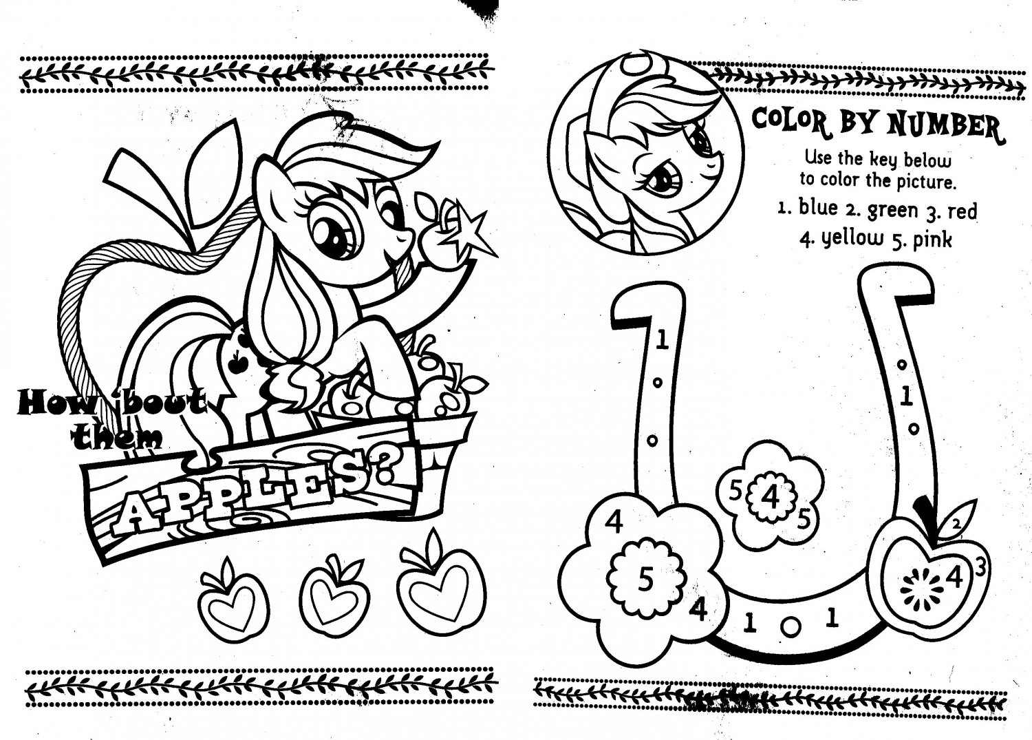 My Little Pony - Jumbo Coloring & Activity Book (Set of 4 Books)