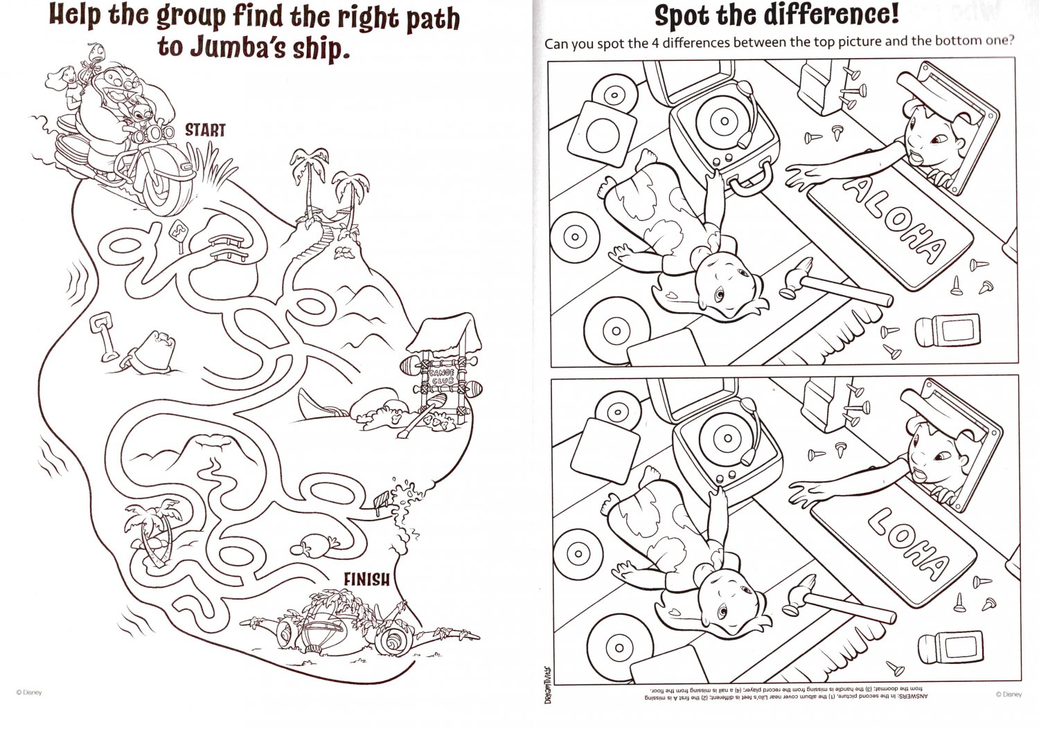 Colortivity Disney Lilo & Stitch - Coloring & Activity Book - So not ...