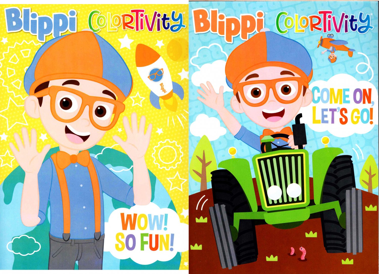 Dreamtivity Blippi - Come on Let`s go and Wow So Fun - Coloring ...