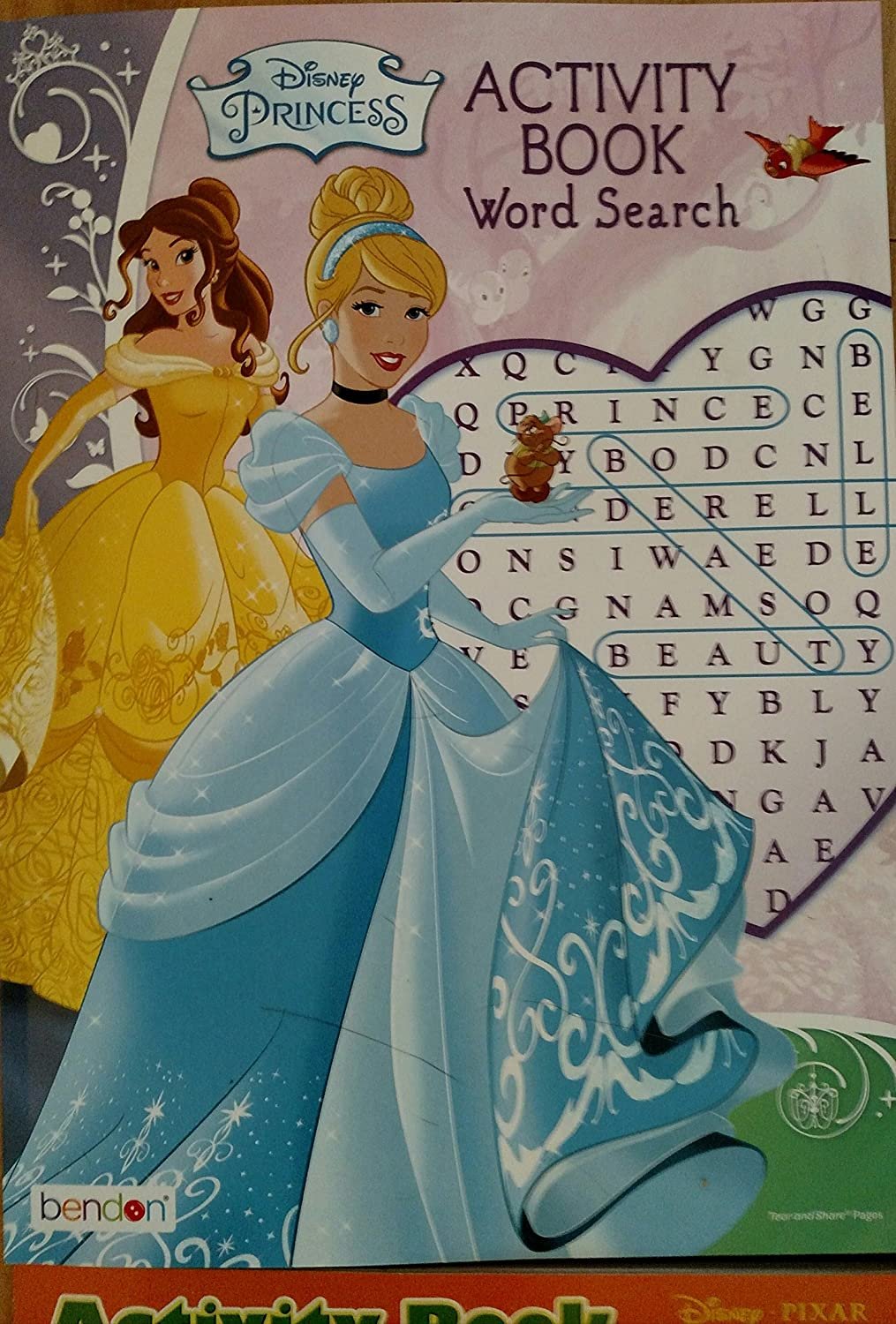 Disney Princess Word Search Puzzles Level 2