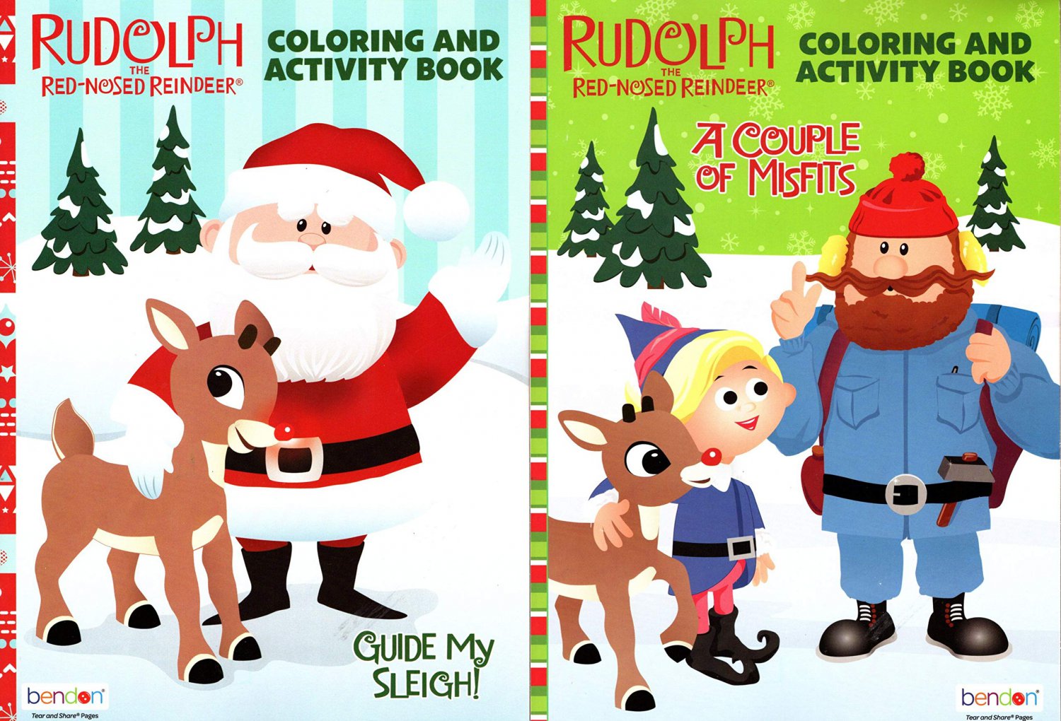 Rudolph the Red Nosed Reindeer - Activity Book - A Couple of Misfits ...