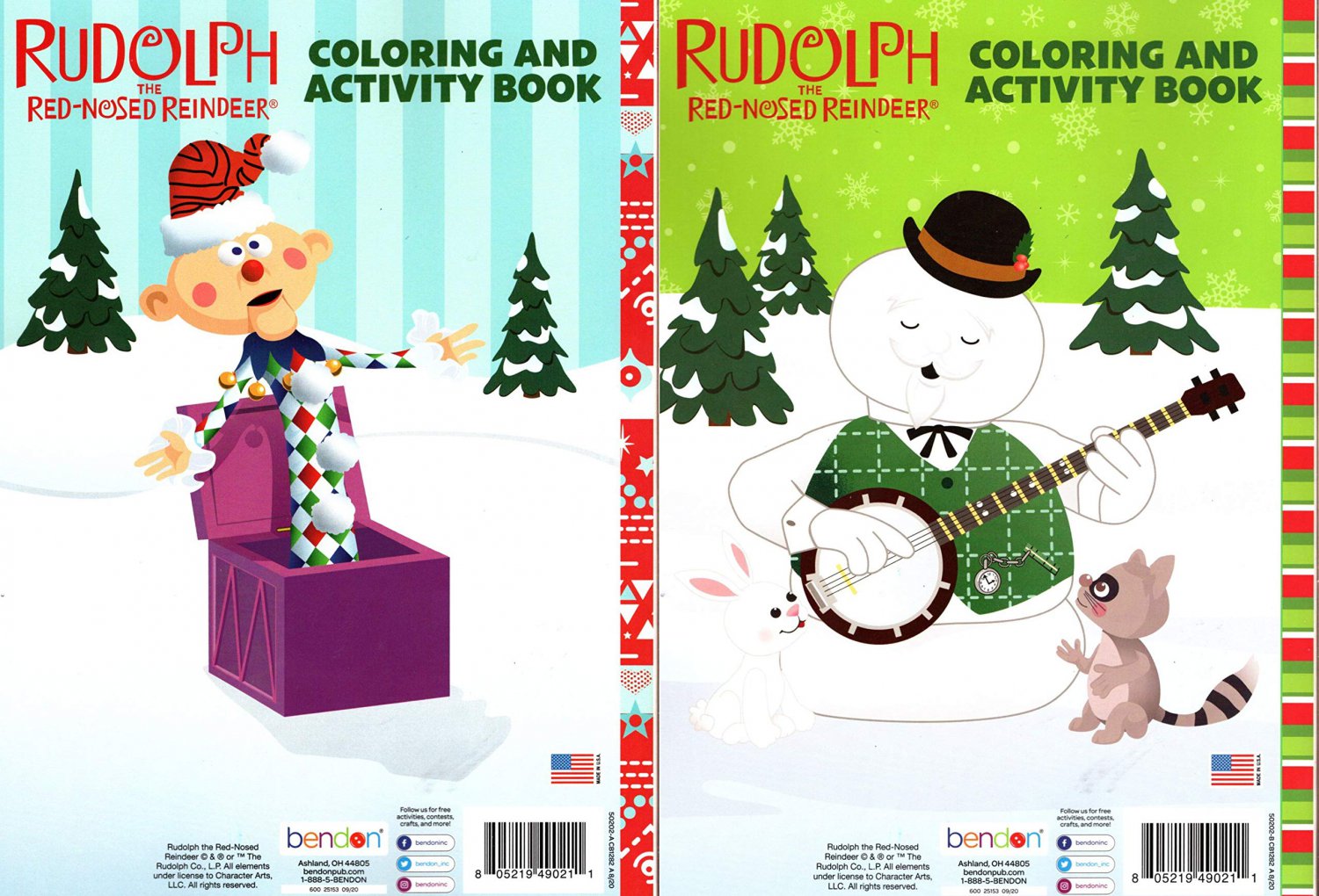 Rudolph the Red Nosed Reindeer - Activity Book - A Couple of Misfits ...