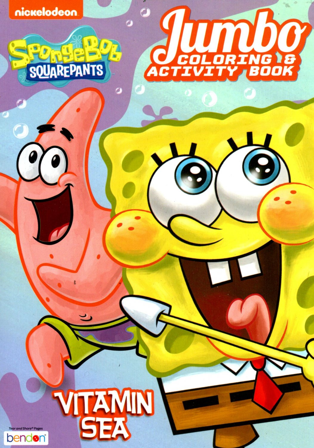Spongebob SquarePants - Jumbo Coloring & Activity Book - Vitamin Sea