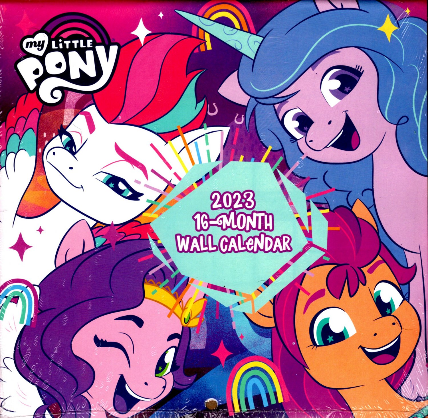 My Little Pony - 16 Month 2023 Wall Calendar