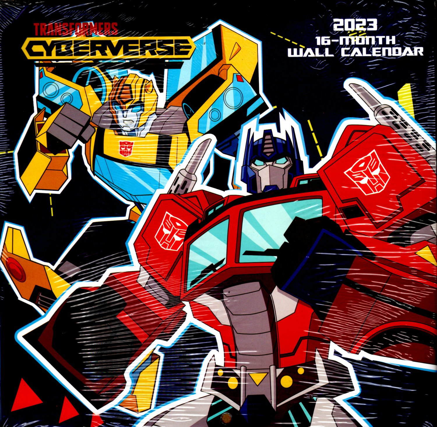 Transformer Cyberverse - 16 Month 2023 Wall Calendar