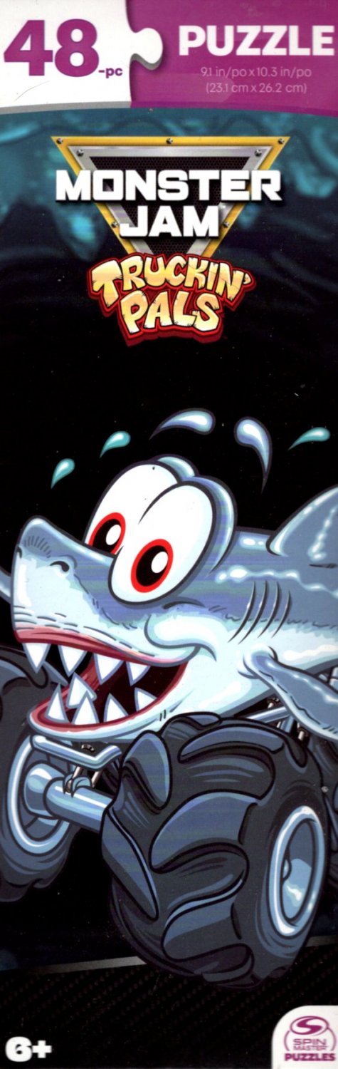 Monster Jam Truckin Pals - 48 Pieces Jigsaw Puzzle