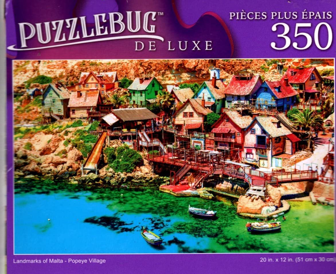 Landmarks of Malta - 350 Pieces Deluxe Jigsaw Puzzle