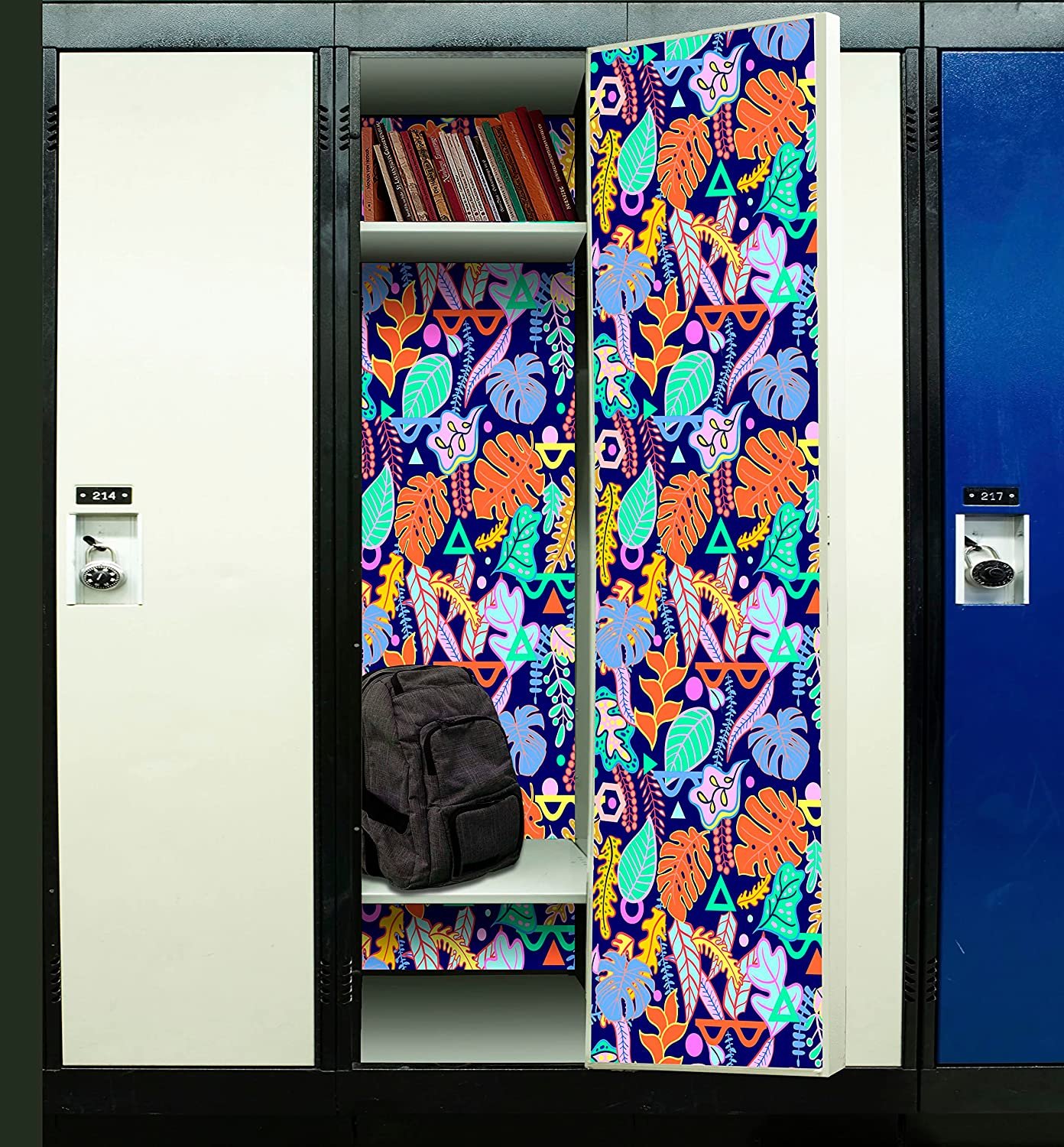 Magnetic Locker Wallpaper (Full Sheet Magnetic) - (Tropical Leaves ...