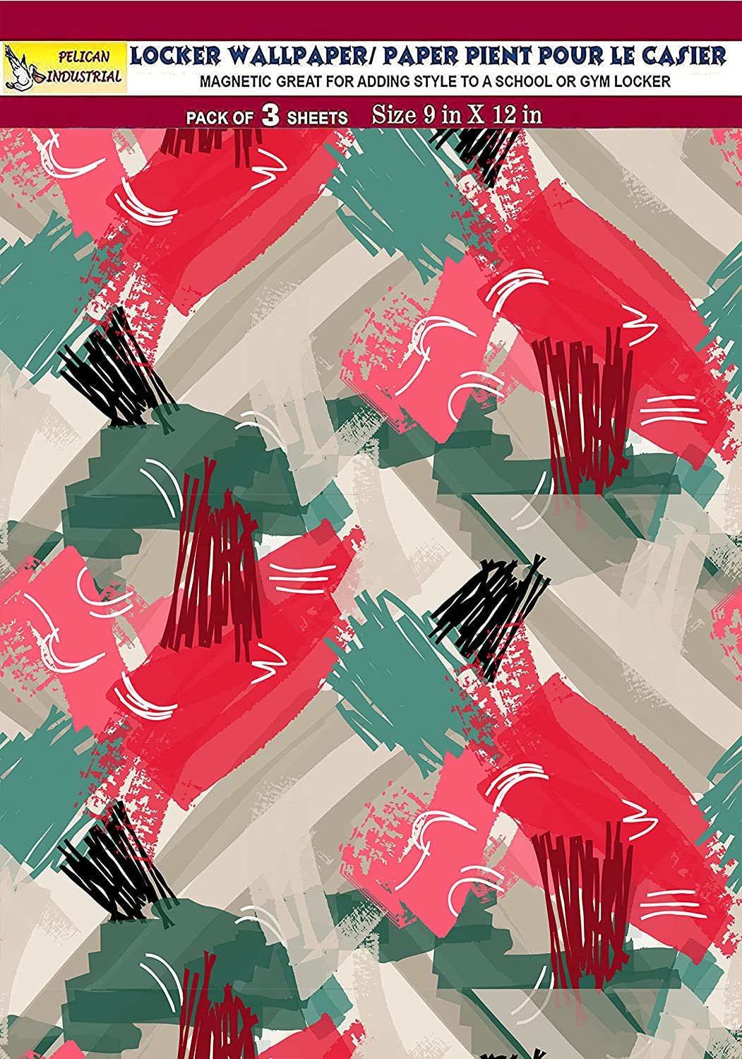 Magnetic Locker Wallpaper (Full Sheet Magnetic) - Pack of 3 Sheets ...