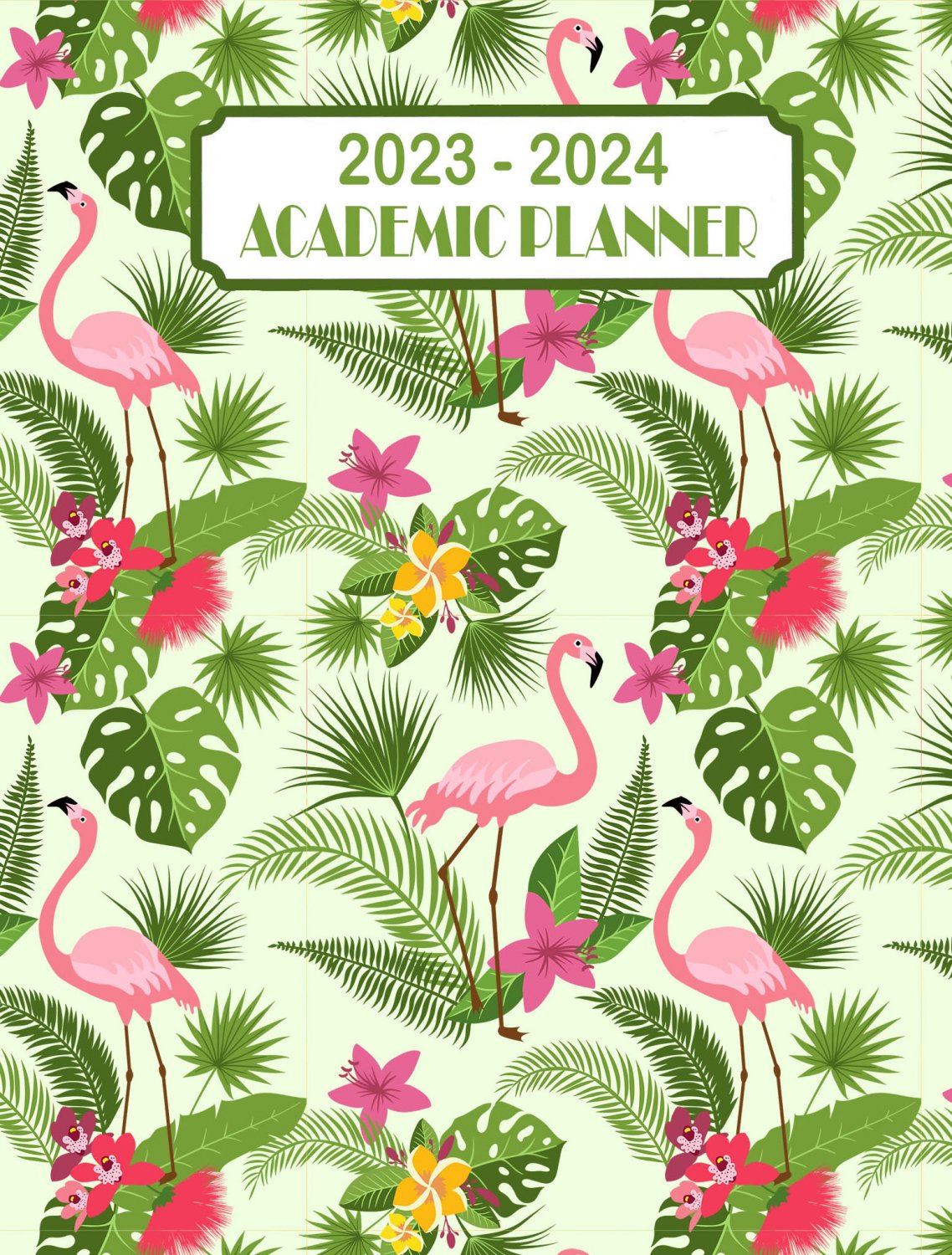 2023-2024 Student Academic Planner Calendar - School College Weekly ...