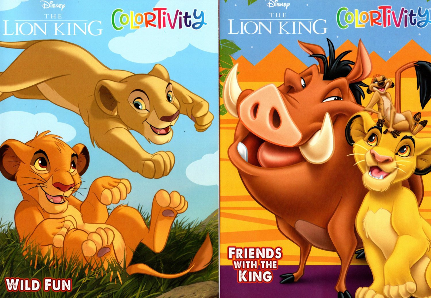 Disney The Lion King - Wild Fun & Friends with the King - Coloring ...