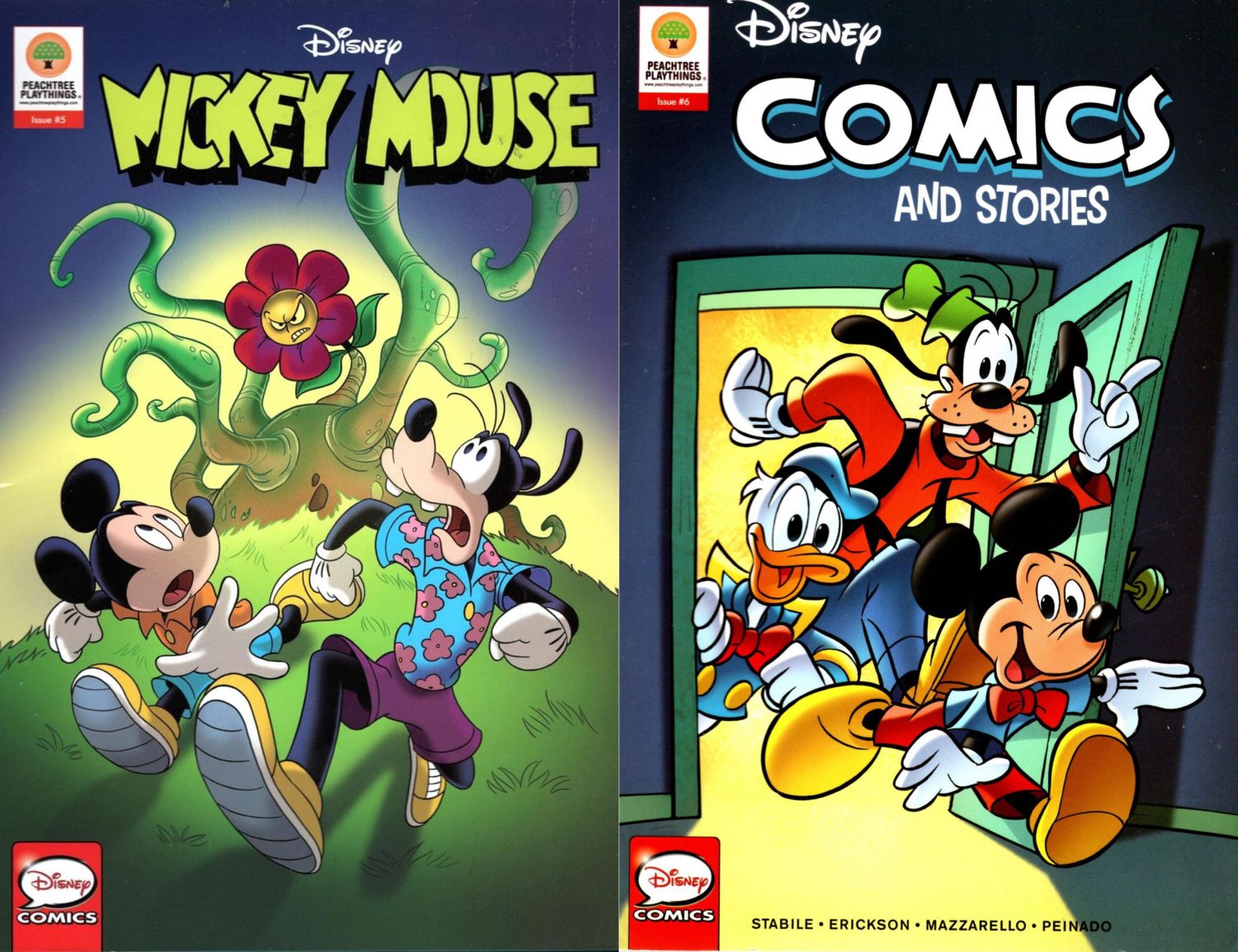 Disney Mickey Mouse Comics Book - Issue 5,6