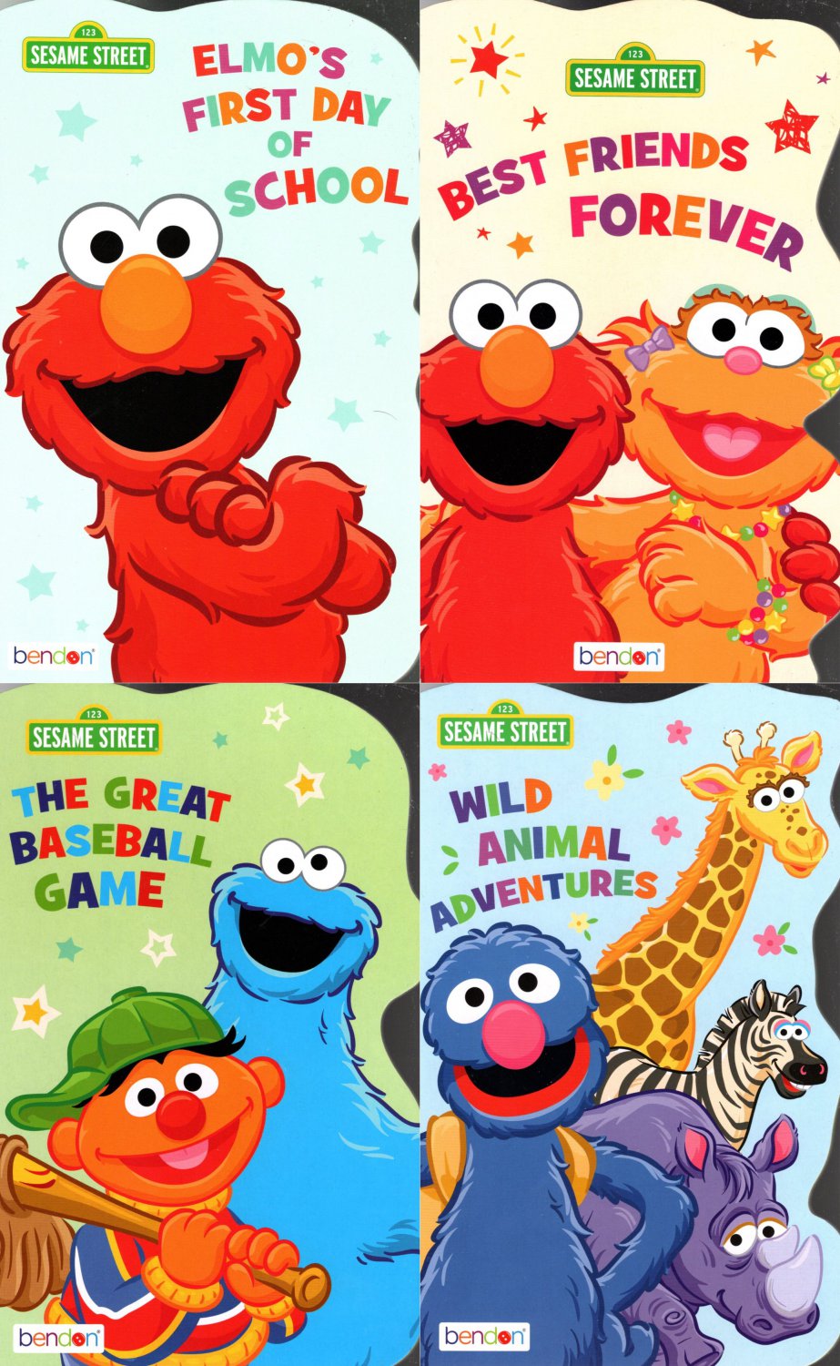 Elmo's First Day of School, Wild Animal Adventures, Best Great Baseball ...
