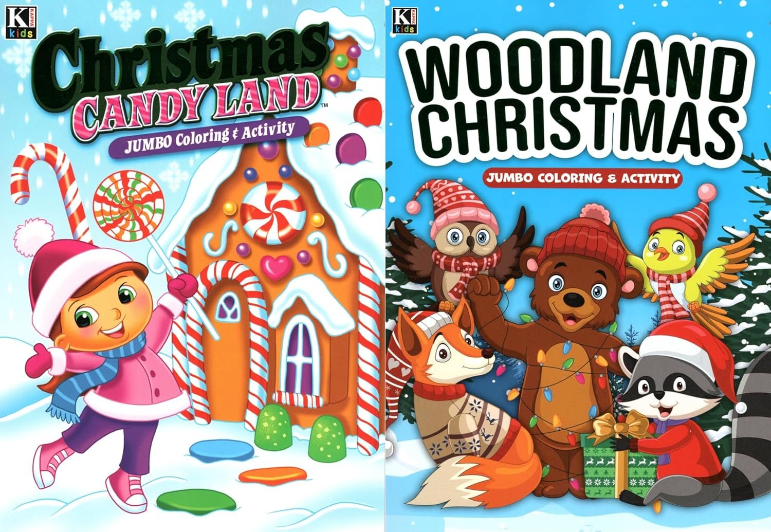 Christmas Holiday - Jumbo Activity Book - Christmas Candy Land ...