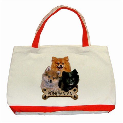 Dog Pomeranian Puppy purse, handbag, tote, carryall 16607646