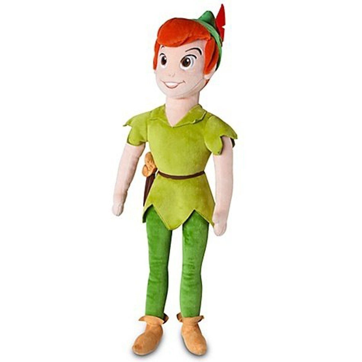 AUTHENTIC PETER PAN DISNEY STORE OFFICIAL STUFFED PLUSH 20" DOLL