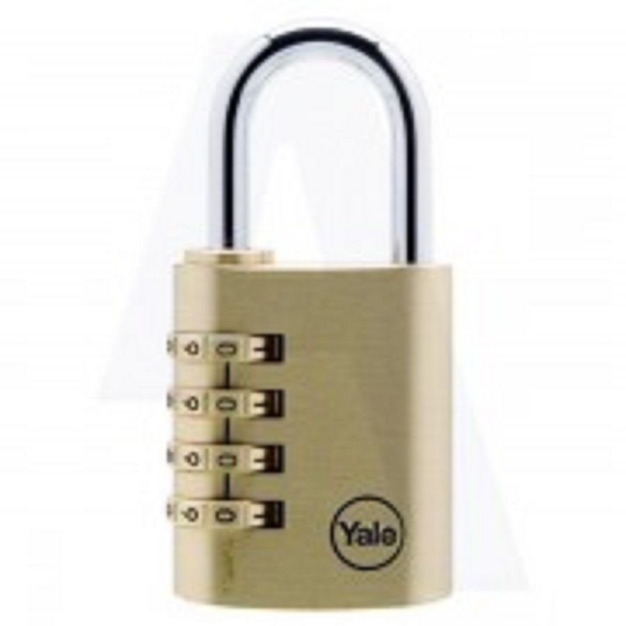 YALE COMBINATION PADLOCK LOCK LOCKER DIAL SUITCASE TRAVEL LOCK GYM 40mm