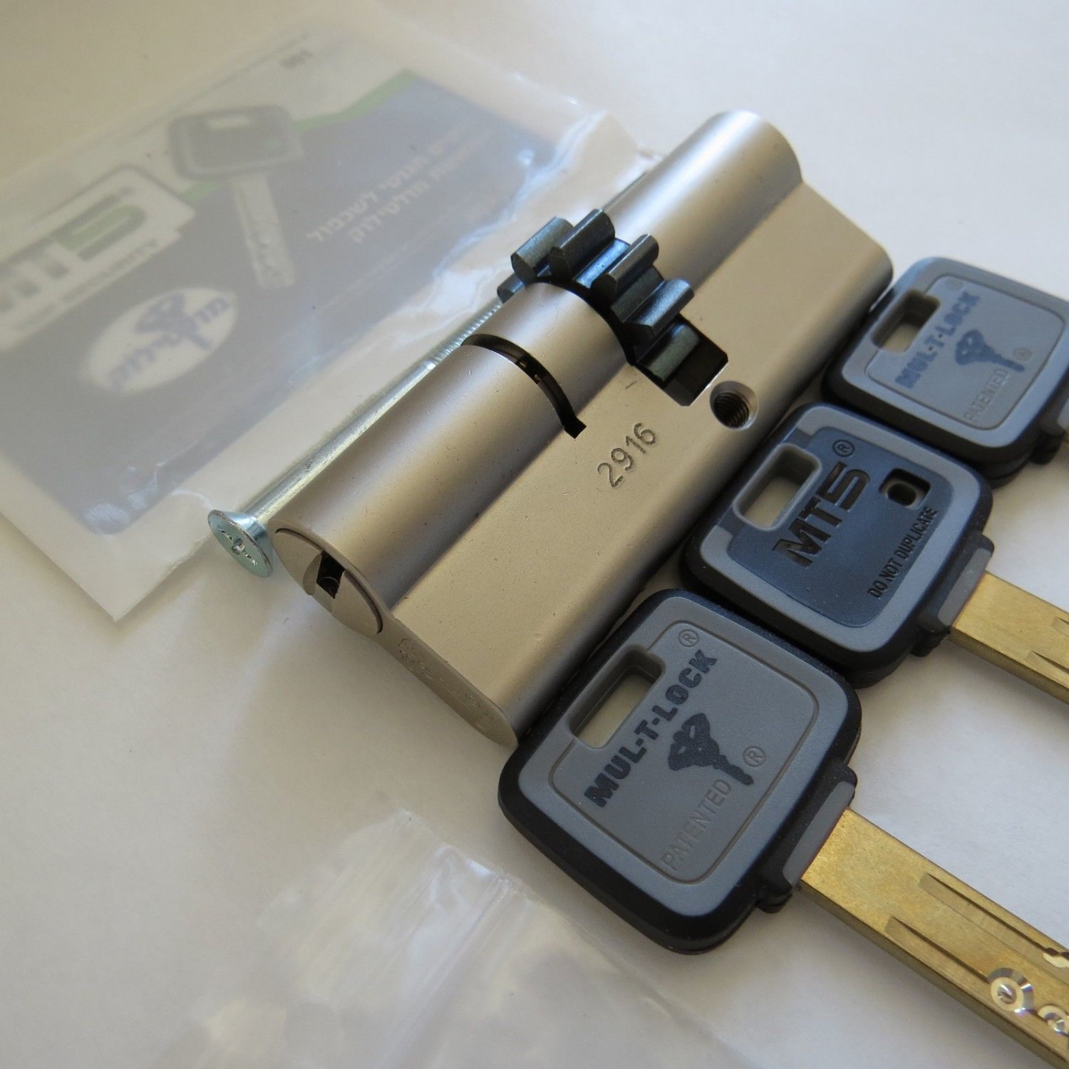 Mul-T-Lock MT5+ 80mm 45X35 COG WHEEL Best Cylinder lock euro profile ...