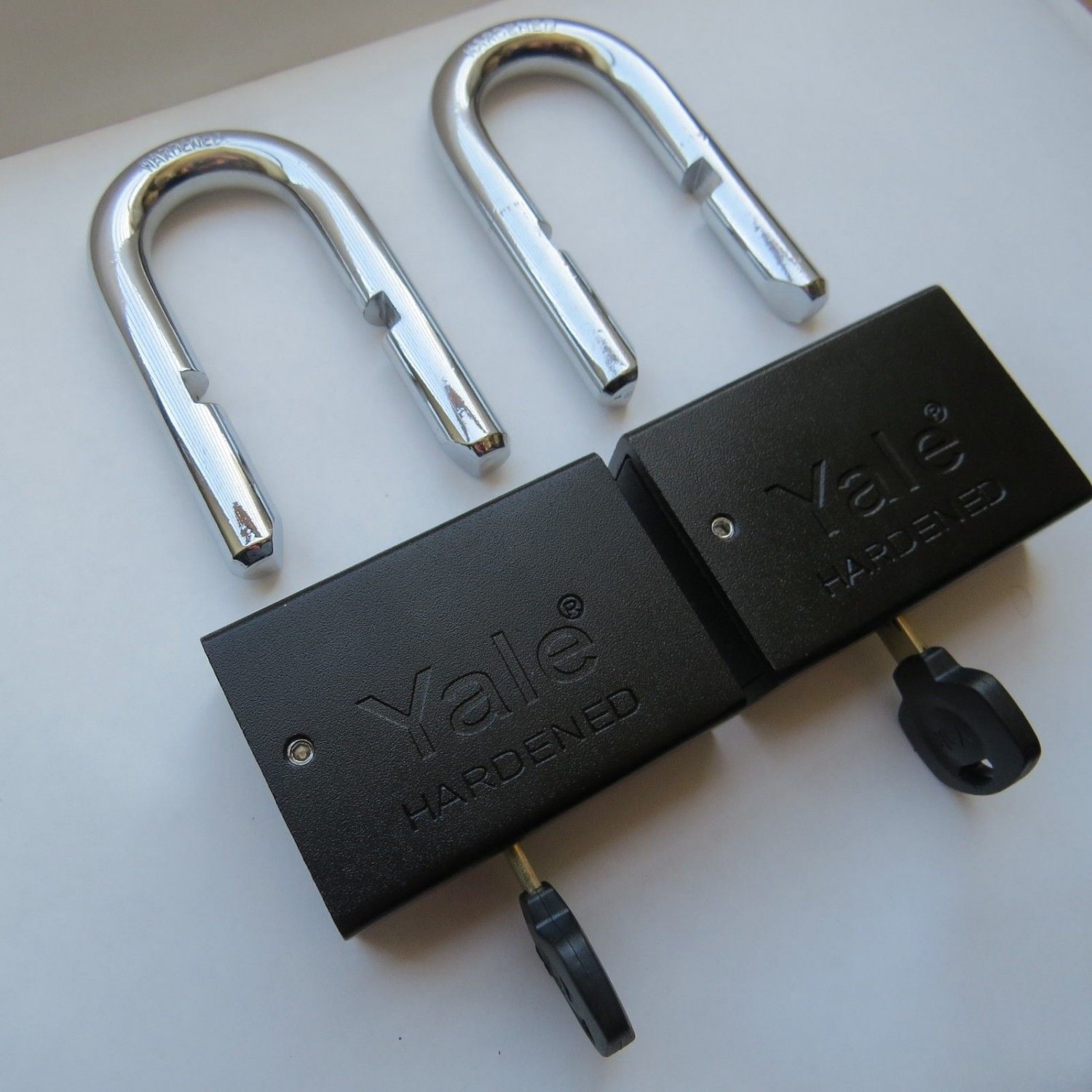 YALE PADLOCK HIGH SECUTRITY 1/2" SHACKLE HEAVY DUTY KEYED ALIKE