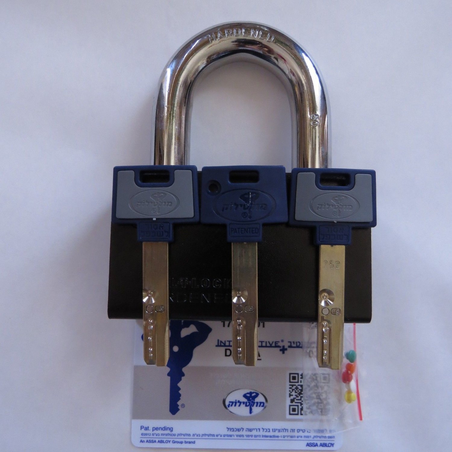 MUL-T-LOCK INTERACTIVE GIANT C 16 C-Series high security padlock 16mm 5 ...