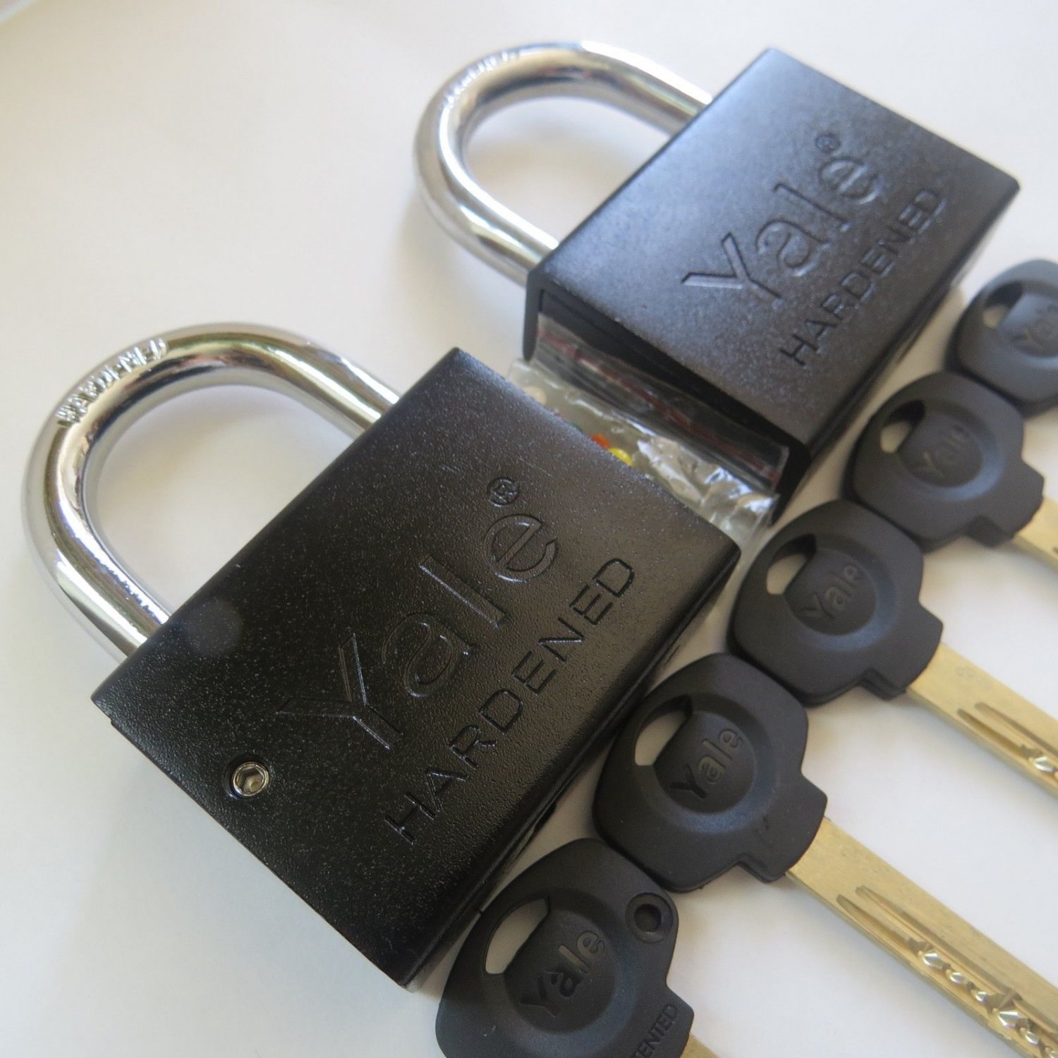 YALE PADLOCK HIGH SECURITY 3/8" SHACKLE HEAVY DUTY KEYED ALIKE