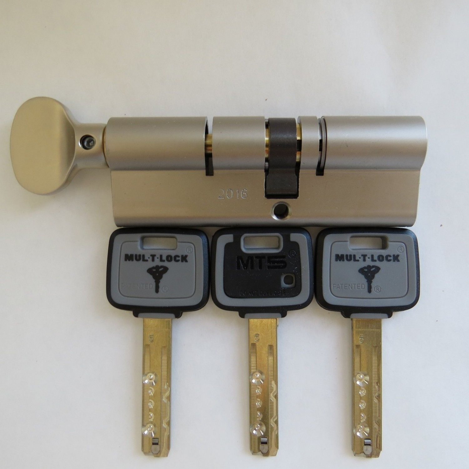 MT5+ Mul-t-lock Cylinder High security 90mm 50+40 mm euro profile 4 KEYS