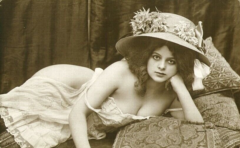 Victorian Vintage Antique Erotica In E Surface Paper 8x10 Nr 23