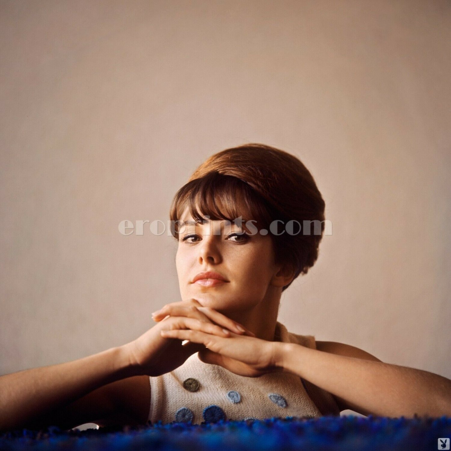 LISA BAKER Pinup YEAR 1967 Premier H.Q Metallic Photo Print 8x10 No 10