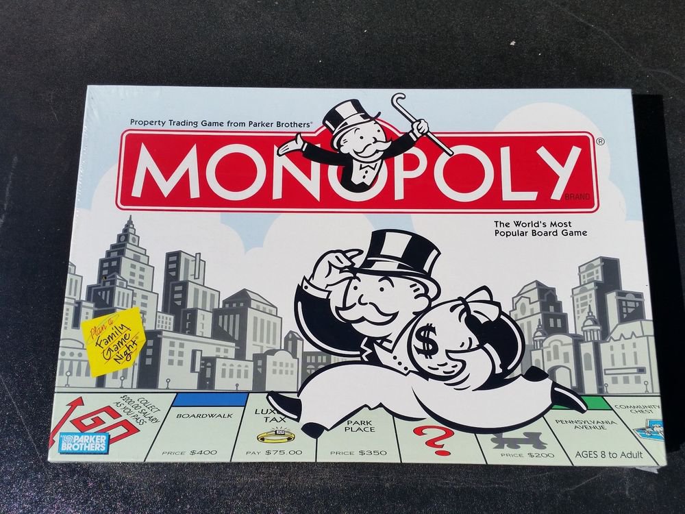 Monopoly board game 2004 Parker Brothers 00009 Hasbro includes short ...