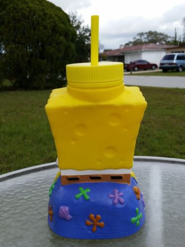 SpongeBob SquarePants Universal Studios souvenir 32 ounce large soda ...