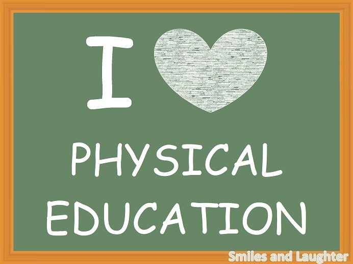 I Love Physical Education, Printable Poster