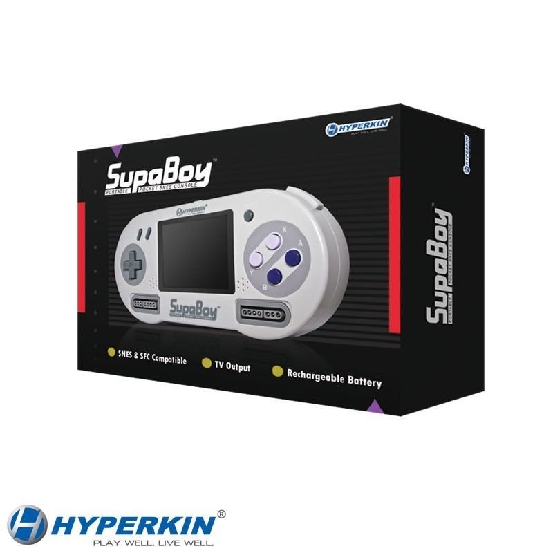 New SUPABOY Portable SNES System -- Play Super Nintendo & Famicom Games ...