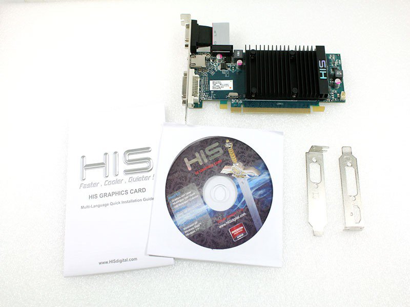 Brand New HIS DELL ATI RADEON HD 5450 1 GB DDR3 SDRAM PCI-E GRAPHIC CARD