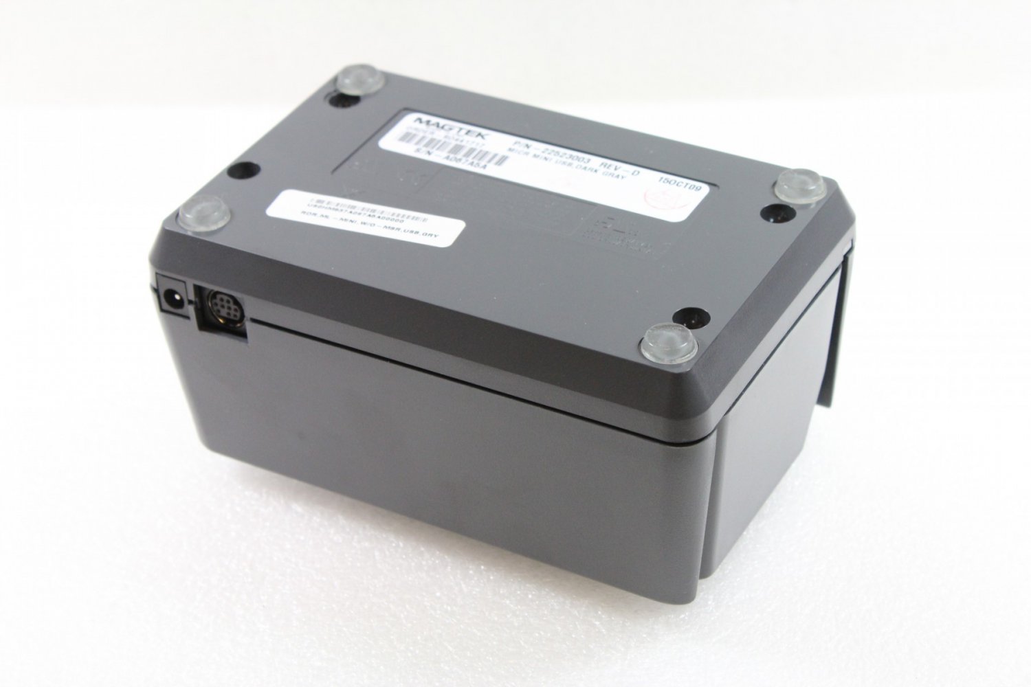 New MAGTEK 22523003 GREY MINI USB MICR CHECK READER WITH AC ADAPTER