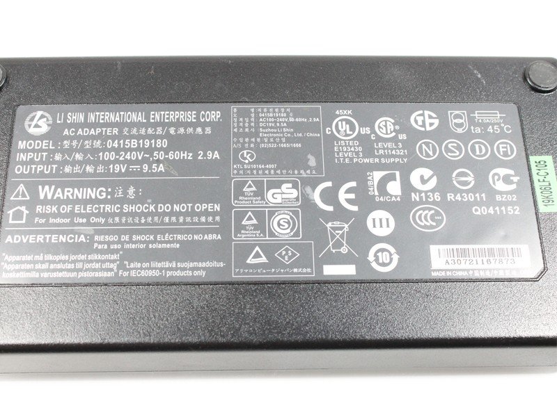 New ALIENWARE AREA-51M AC ADAPTER CHARGER