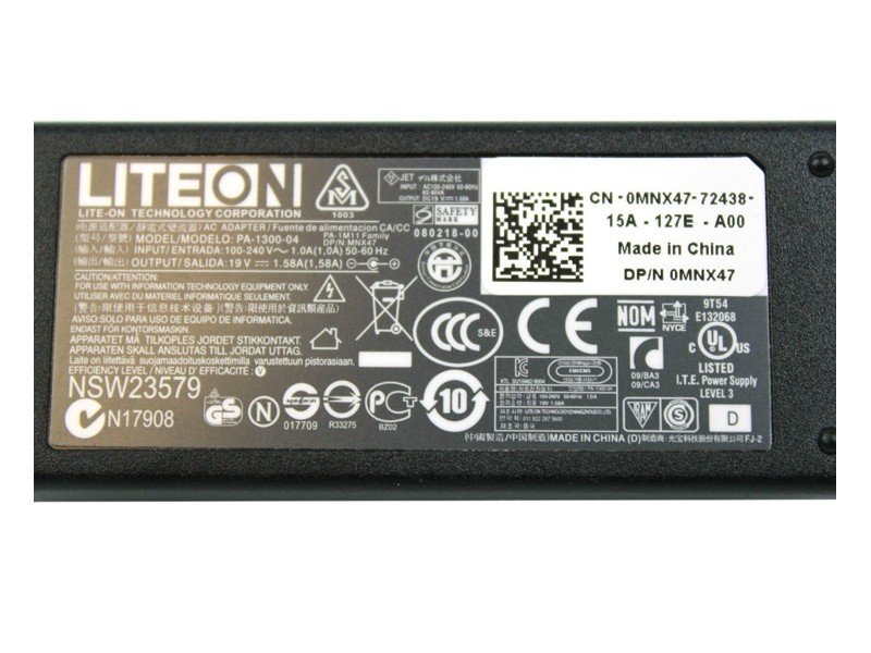 New ALIENWARE M11X R3 30W LITEON POWER ADAPTER PA-1300-04