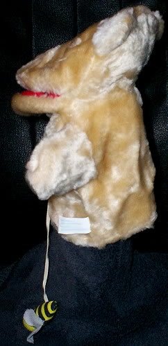 TAN BEAR PUPPET NEW Kids ZOO ANIMAL Toss & Catch Bee CHILDREN'S School ...