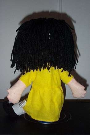 BLACK HAIR GIRL PUPPET Whole Body Puppeteer Children's WOMAN THEATER ...