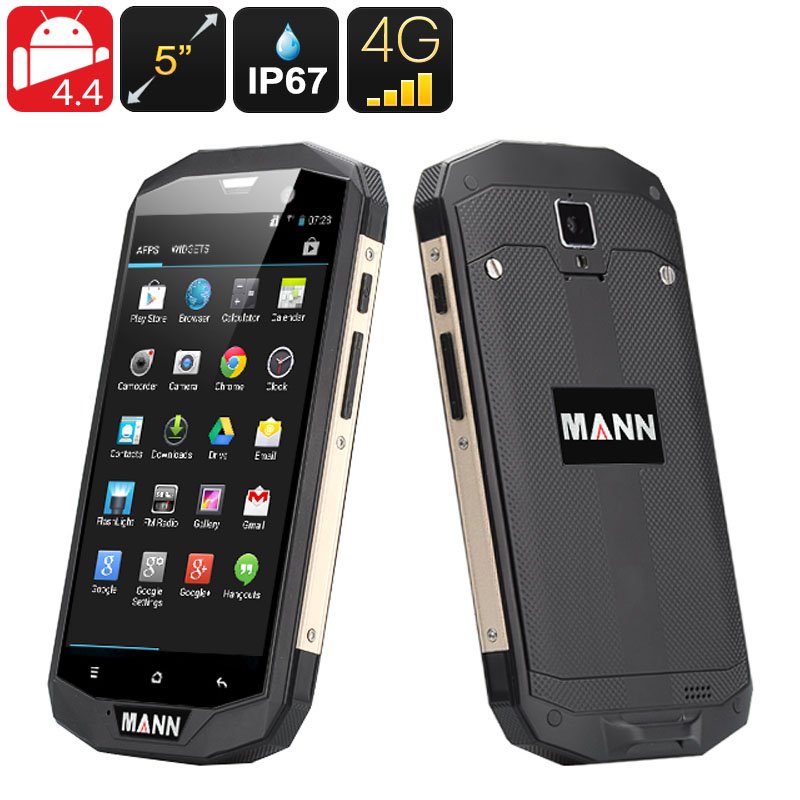 MANN ZUG 5S 4G Smartphone - 5 Inch HD 1280x720 screen, Qualcomm MSM8926 ...