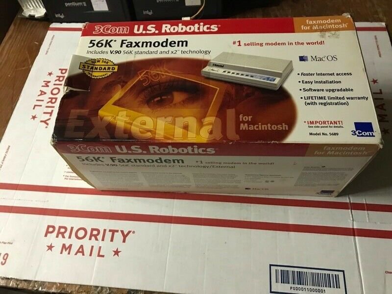 US Robotics Apple 56K modem 56K V.90