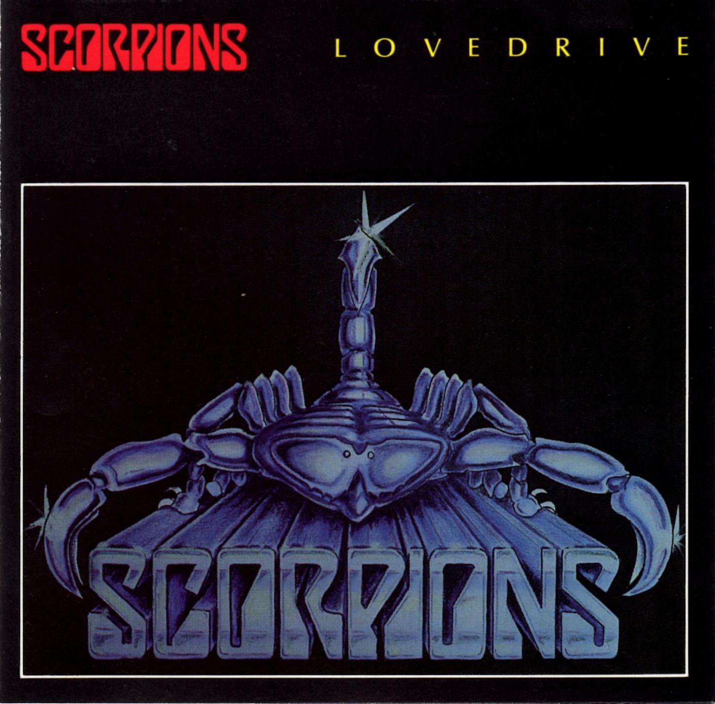 Scorpions - Lovedrive (822 555-2 M-1) U.S.A. Atomic 1st press