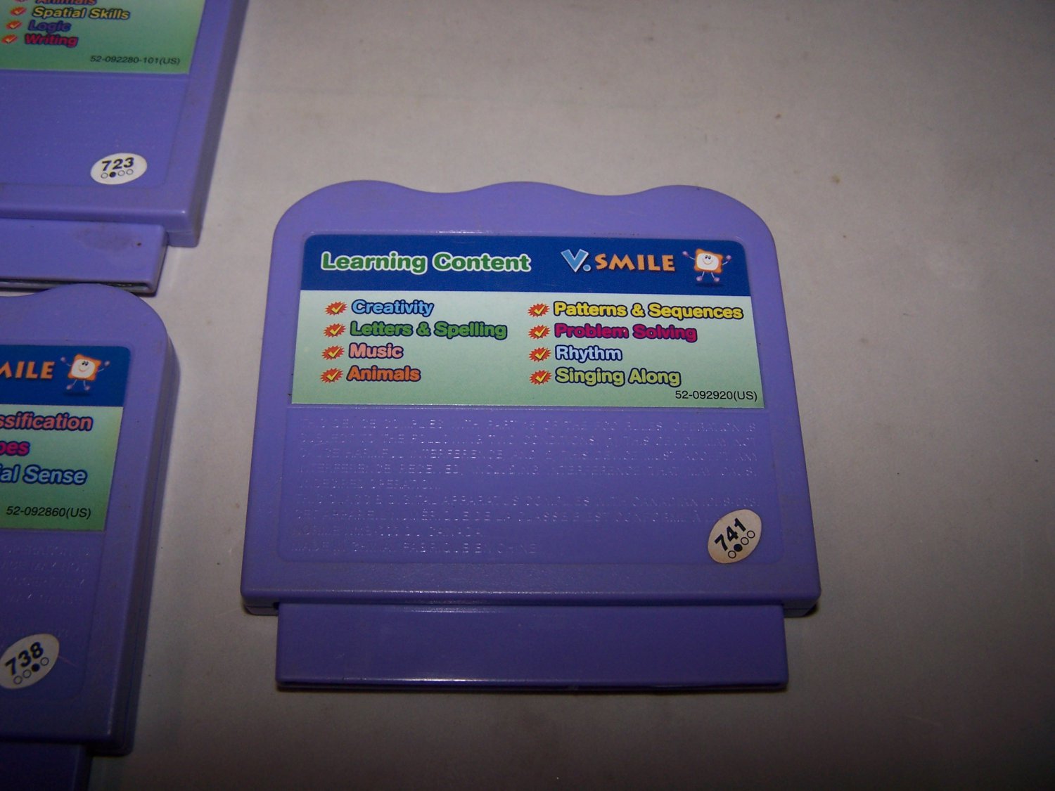 vtech vsmile video game lot of 5 games